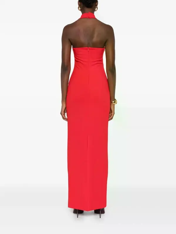 Solace London Ilona Maxi Dress - Red