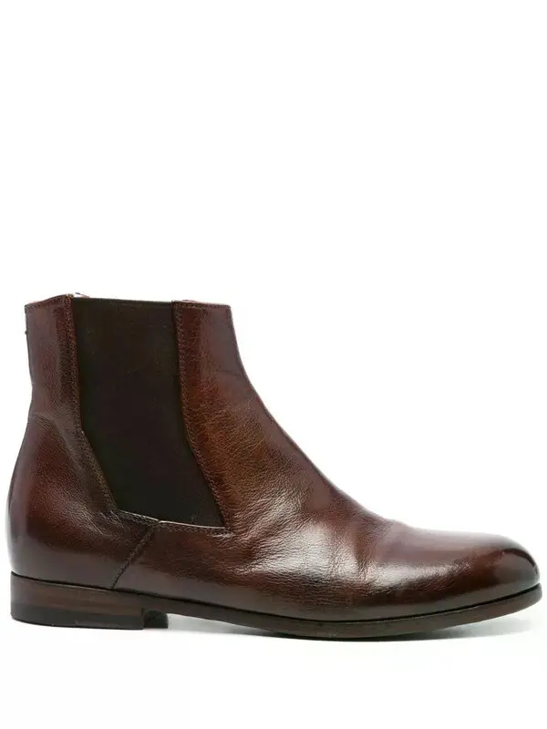 PANTANETTI Leather Ankle Boots