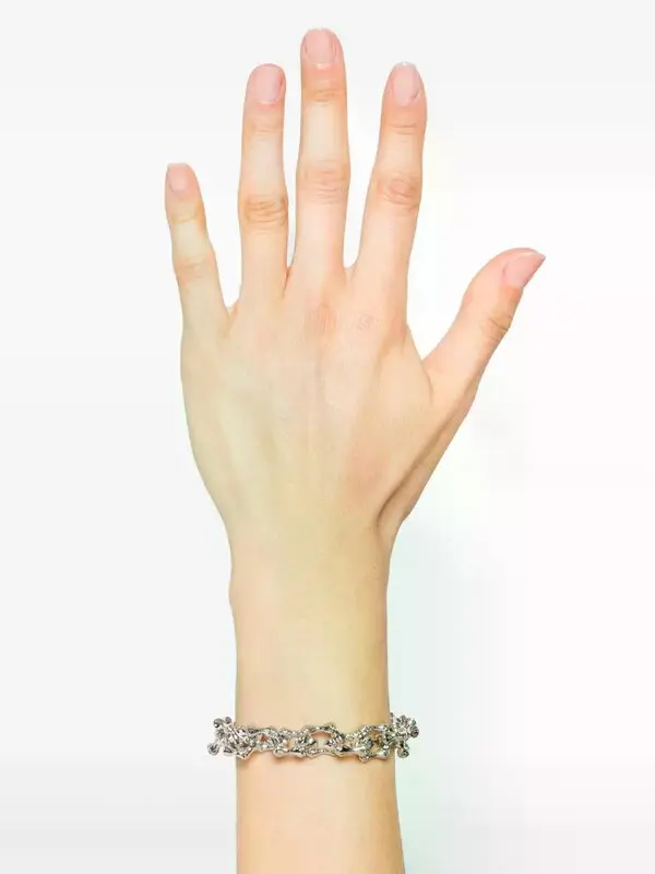 Eddie Borgo Bamboo Link Bracelet - Silver