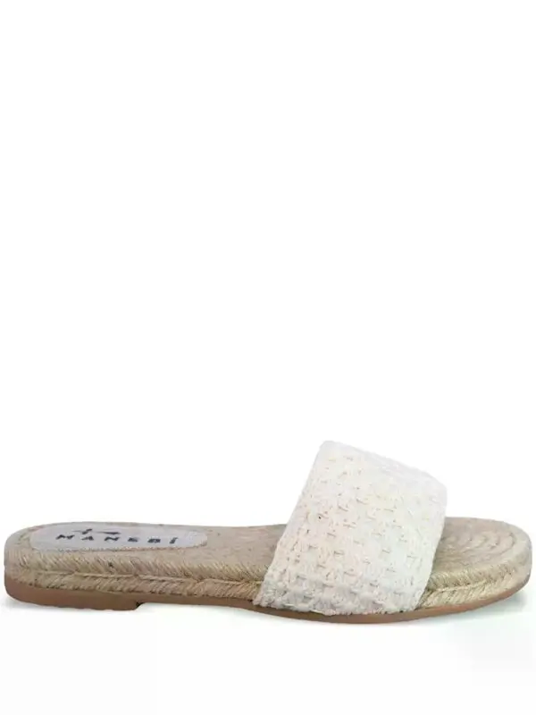 Manebí Crochet Slide Sandals
