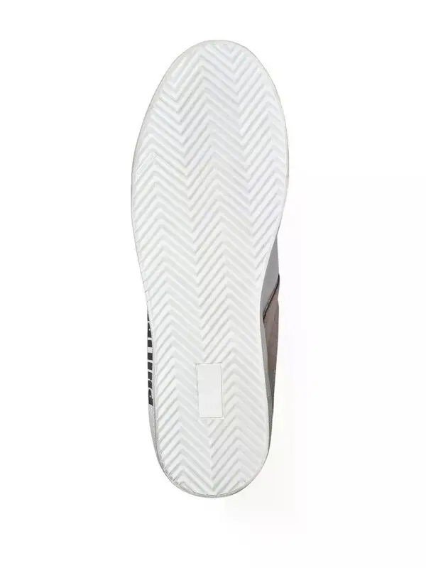 Philipp Plein Retro Kickz Leather Sneakers