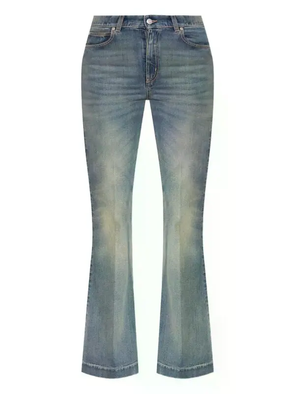 Alexander McQueen Flared Leg Jeans