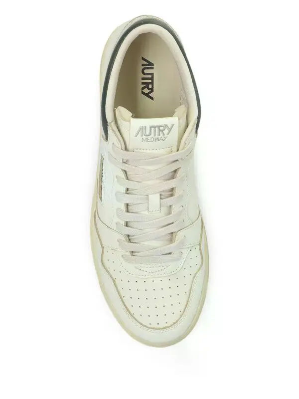 AUTRY Med-way Leather Sneakers