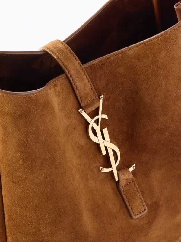 Saint Laurent Le 5 À 7 Supple Small Suede Shoulder Bag - Brown