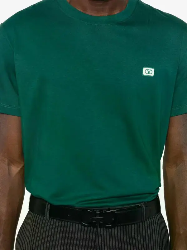 Valentino Garavani Embroidered-logo T-shirt