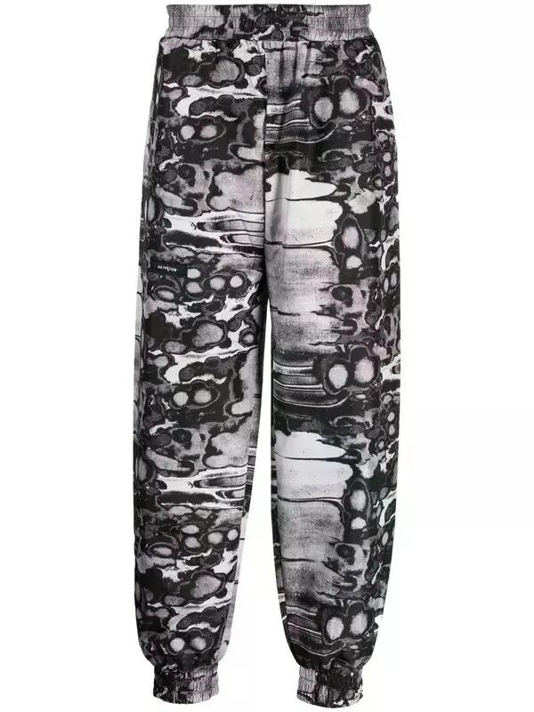 ISO.POETISM Khumbu Abstract-print Track Pants