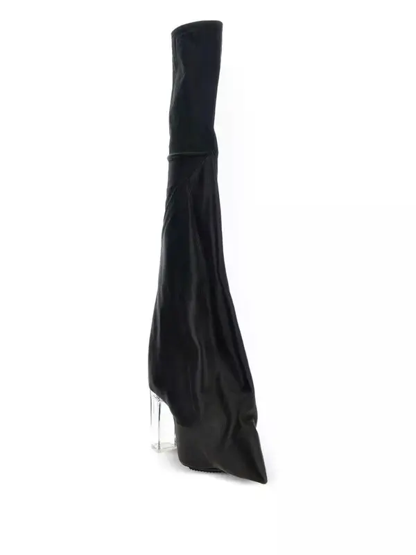 Rick Owens Taco Kiss Over-the-knee Boots - Black