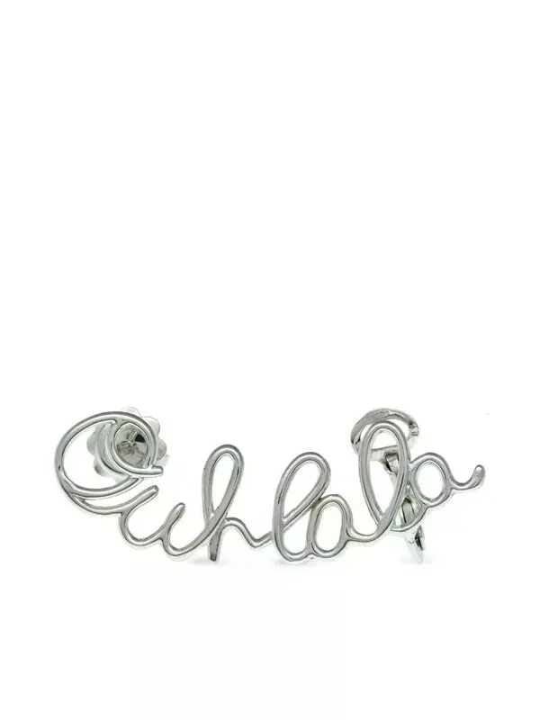 LILY GABRIELLA 18kt White Gold 'ouh Lala' Earring - Silver