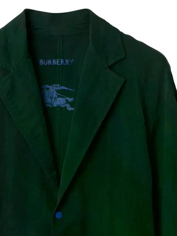 Burberry Notched-lapels Single-breasted Blazer