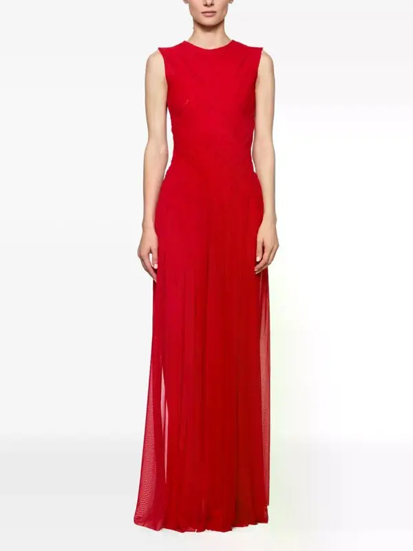 ATU BODY COUTURE Emotional Braided Maxi Dress - Red