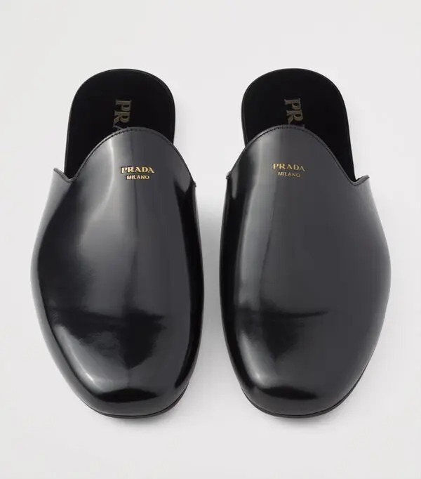 Prada Patent Leather Mules