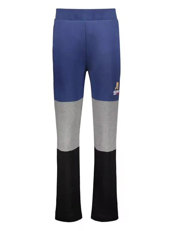 Moschino Colour-block Trousers - Blue