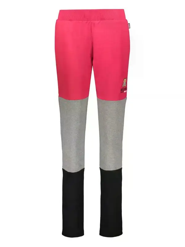 Moschino Colour-block Trousers - Grey