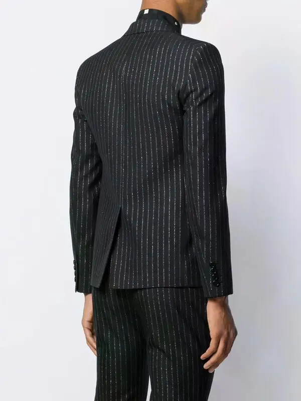 Saint Laurent Metallic Stripes Blazer