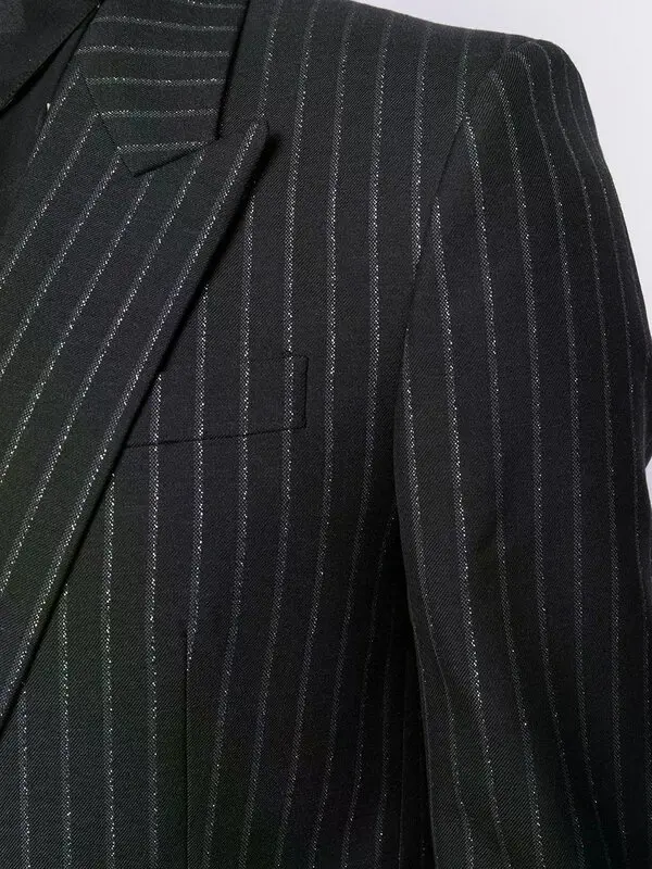 Saint Laurent Metallic Stripes Blazer