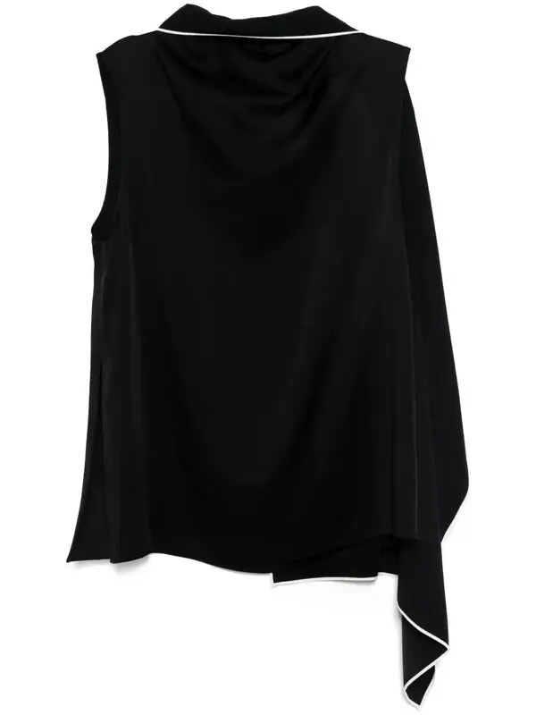 Stella McCartney Sleeveless Tie Neck Top