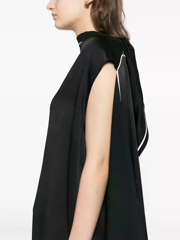 Stella McCartney Sleeveless Tie Neck Top