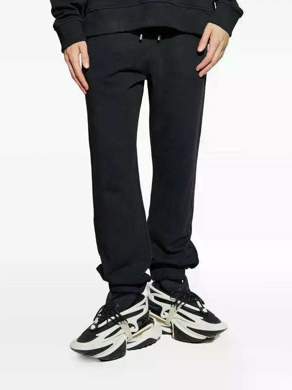 Balmain Elasticated-cuff Pants - Black