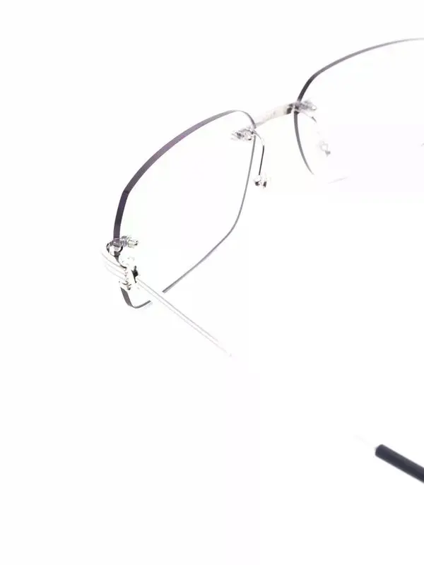 Cartier Rimless Square Frame Eyeglasses