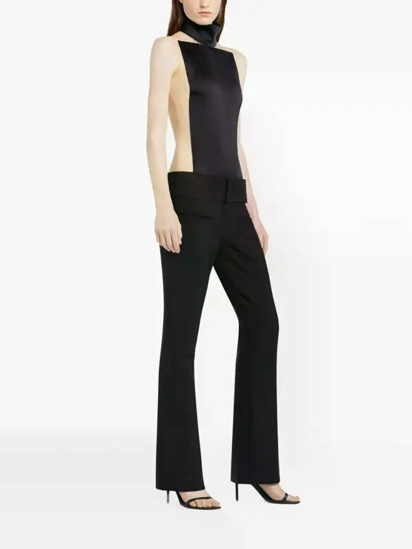 COURREGES Illusion Bodysuit - Black