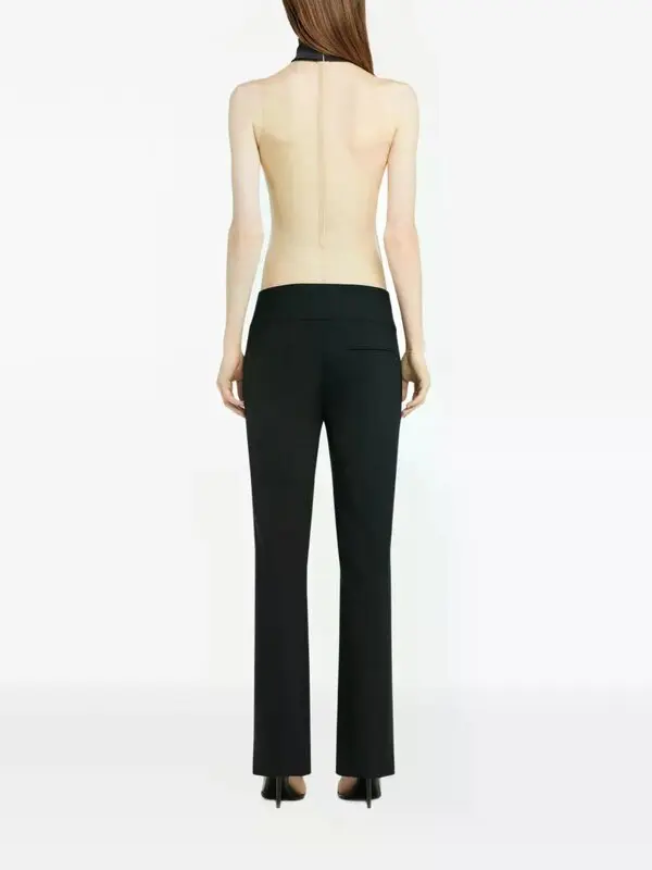 COURREGES Illusion Bodysuit - Black