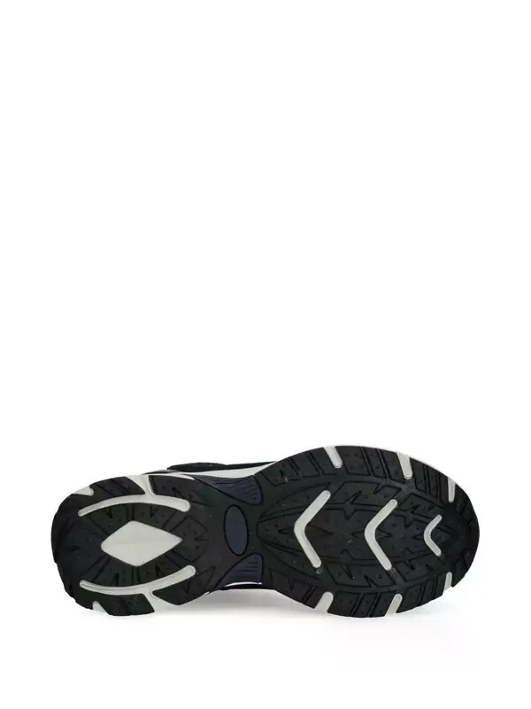 AERONAUTICA MILITARE Navy Mesh-paneled Running Sneakers