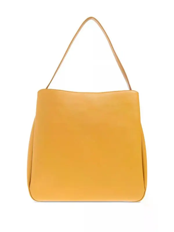 Kate Spade New York Leather Tote Bag With Logo Detail - Yellow