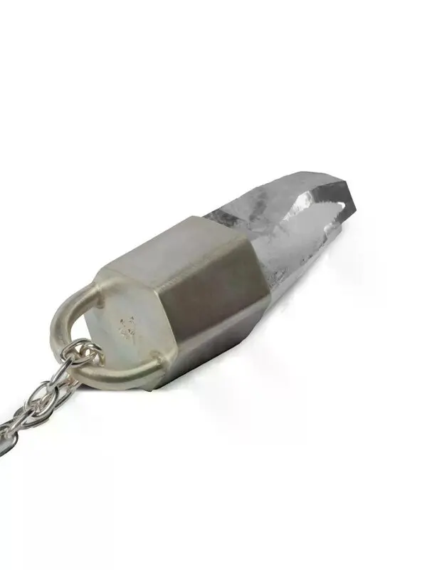 PARTS OF FOUR Sterling Quartz Pendant Necklace - Silver