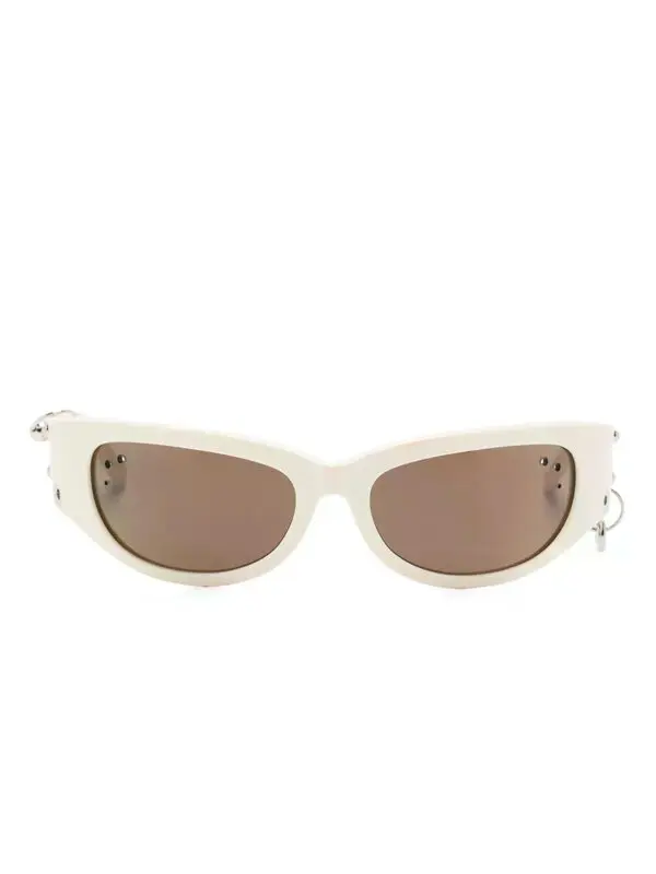 JUSTINE CLENQUET Clara Sunglasses - Neutrals