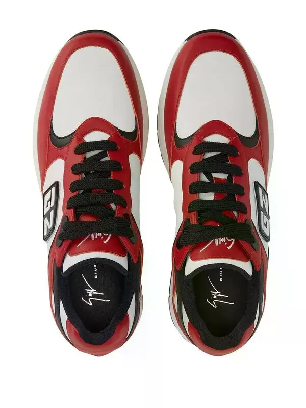 GIUSEPPE ZANOTTI Gz Runner Low-top Sneakers - Red