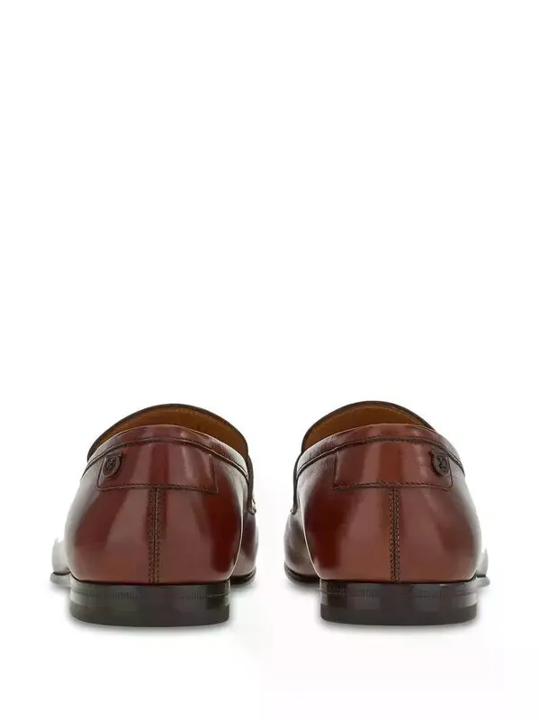 FERRAGAMO Calf Leather Penny Loafers