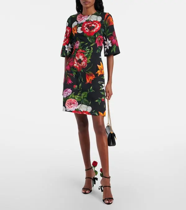 Dolce & Gabbana Floral Minidress