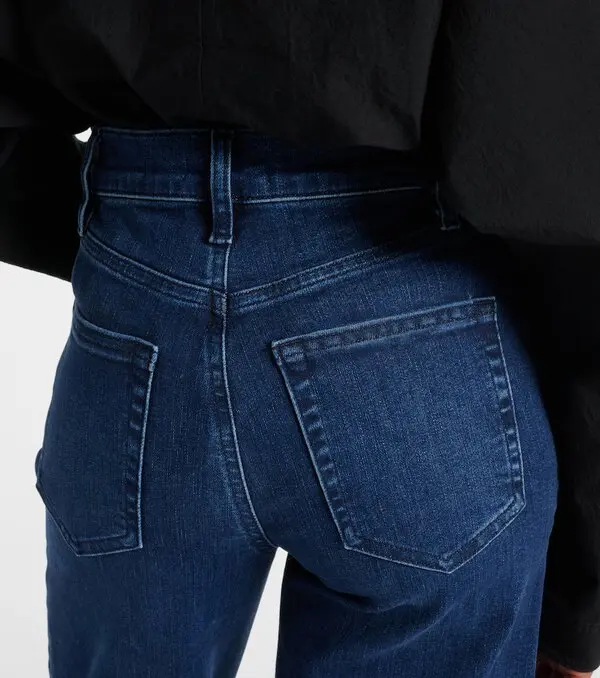 FRAME Le Slim Palazzo Wide-leg Jeans - Blue