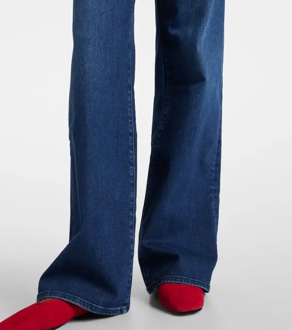 FRAME Le Slim Palazzo Wide-leg Jeans - Blue