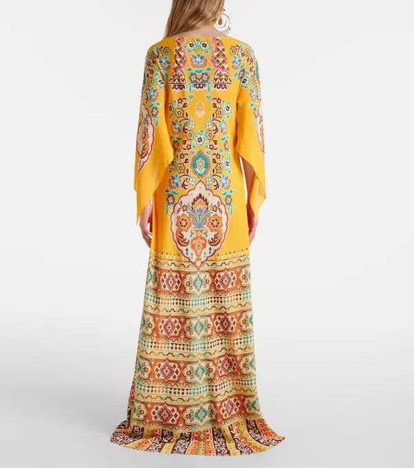 Etro Printed Maxi Dress