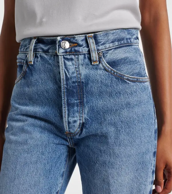 FRAME The Vertical Straight Jeans In Knock Out
