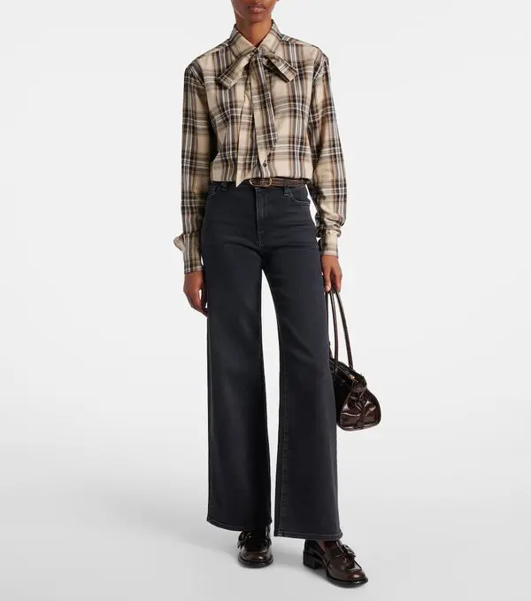FRAME Le Slim Palazzo Wide-leg Jeans