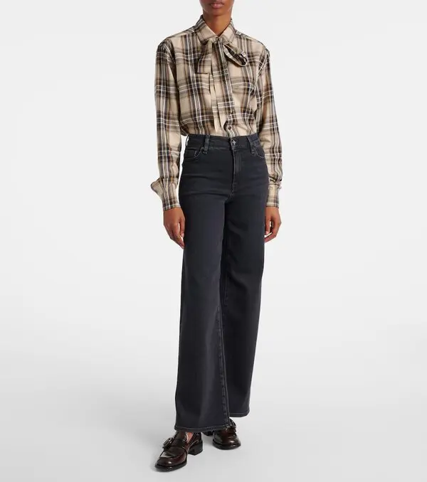 FRAME Le Slim Palazzo Wide-leg Jeans