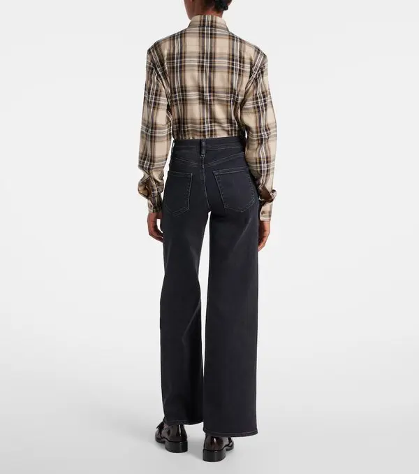 FRAME Le Slim Palazzo Wide-leg Jeans