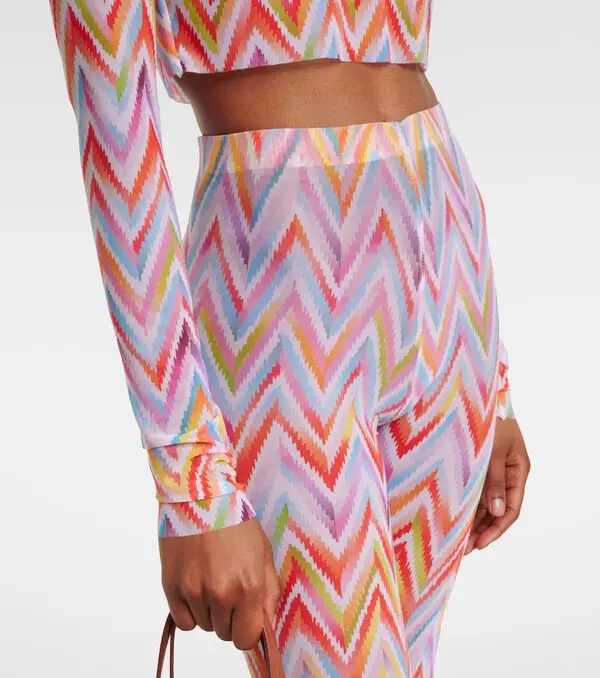Missoni Chevron Cropped Top