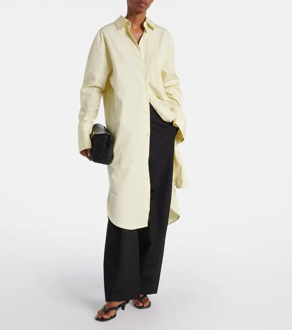 TOTEME Cotton Poplin Shirt Dress