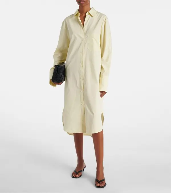 TOTEME Cotton Poplin Shirt Dress