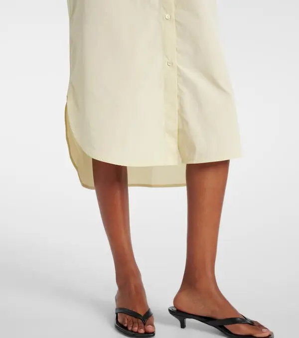 TOTEME Cotton Poplin Shirt Dress