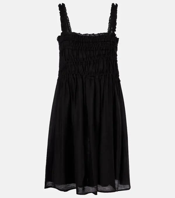 Tory Burch Smocked Mini Dress