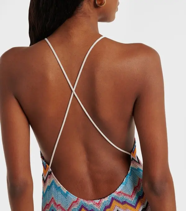 Missoni Zigzag Lamé Maxi Dress
