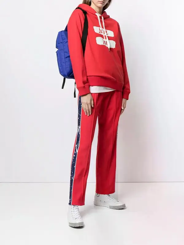 PORTS V Side Stripe Detail Track Pants