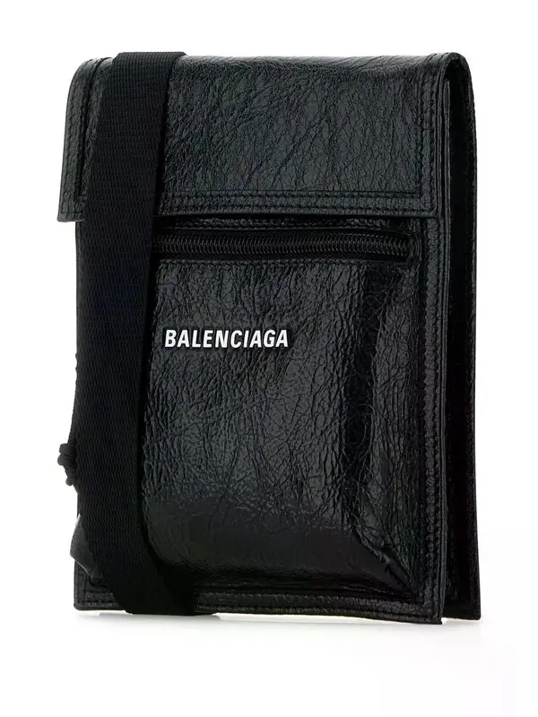 Balenciaga Lambskin Explorer Crossbody Bag