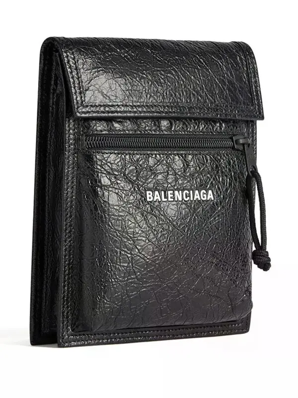 Balenciaga Lambskin Explorer Crossbody Bag
