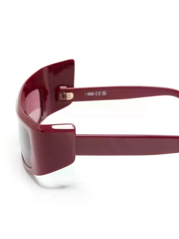 Gcds Wraparound-frame Sunglasses