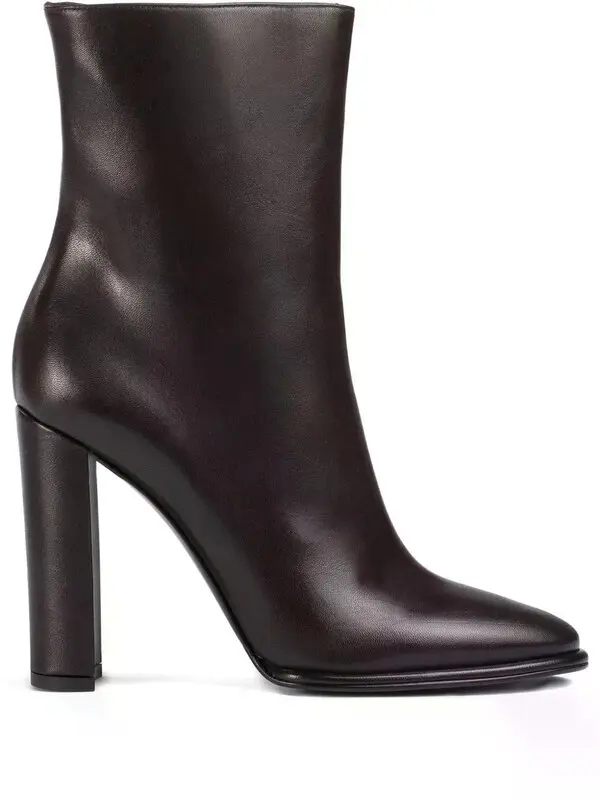 LE SILLA Elsa High Heel Pointed Toe Boots - Black
